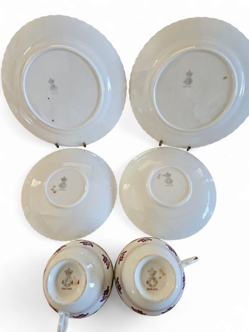 2 x Antique Samuel Radford "Radfordian" Bone China Pattern 1915 Teacup ...